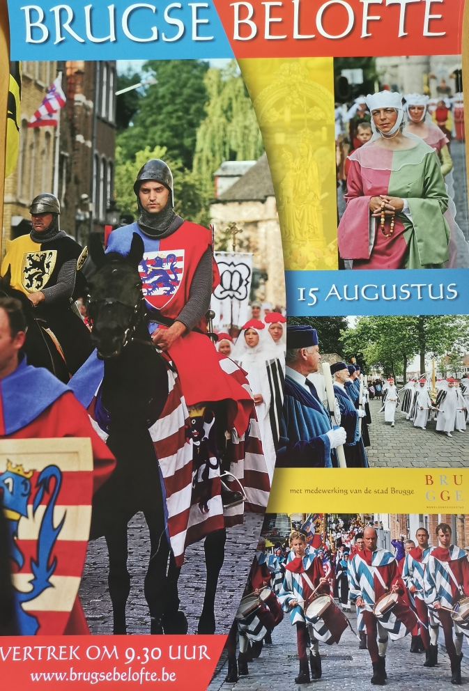 Processie Brugse Belofte 2024 in Brugge - UiTinVlaanderen