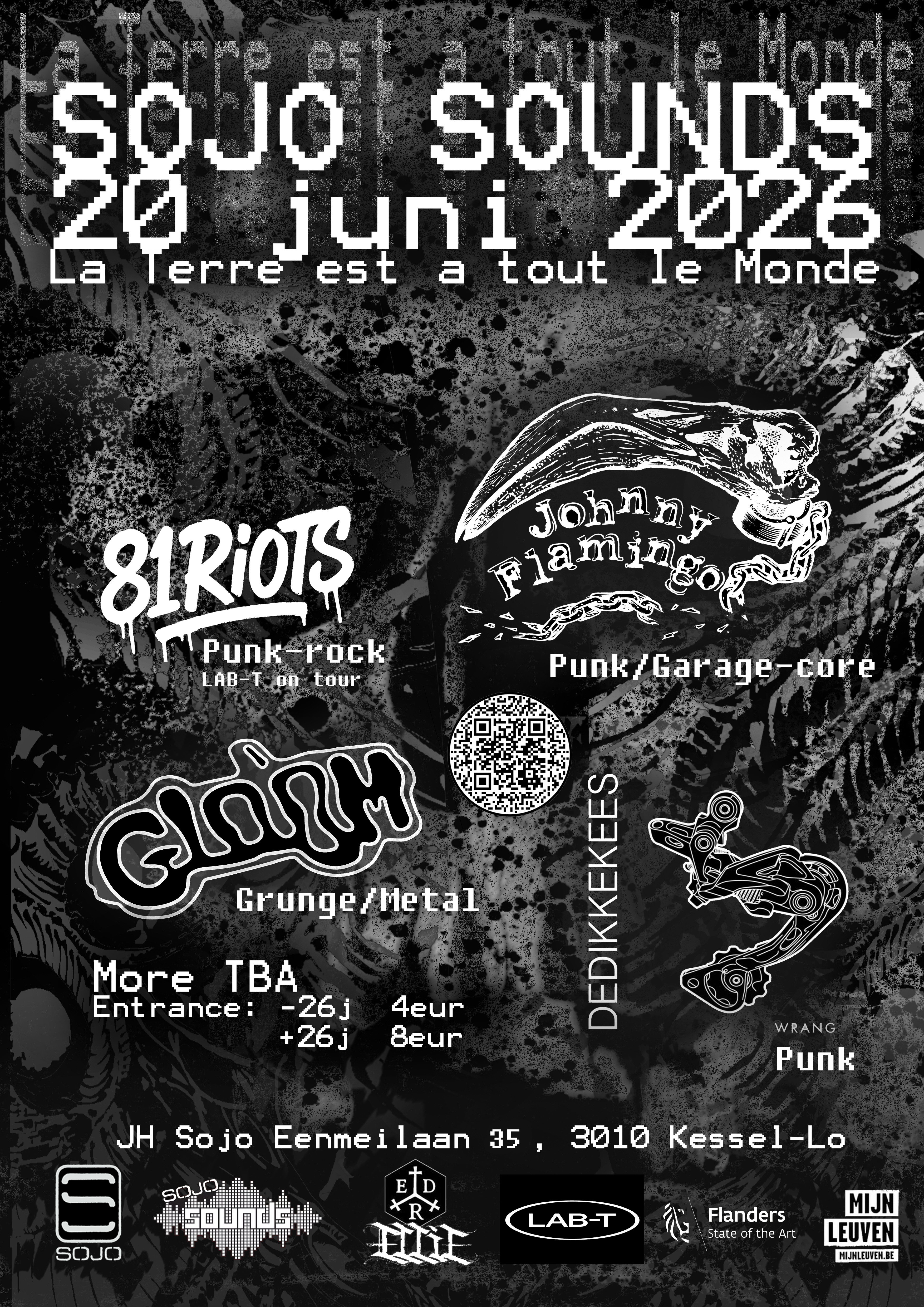 Sojo sounds concert met Johnny Flamingo - De Dikke Kees - Gloom - 81 ...