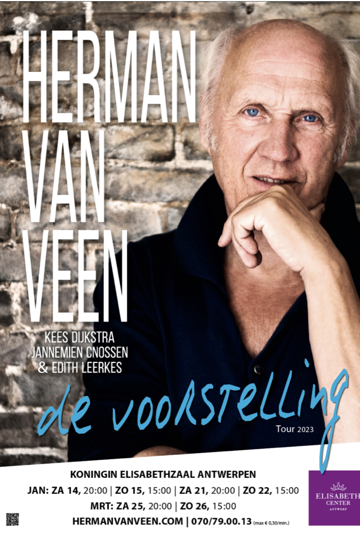 Herman van Veen - De Voorstelling - Tournee Vlaanderen 2023 in ...