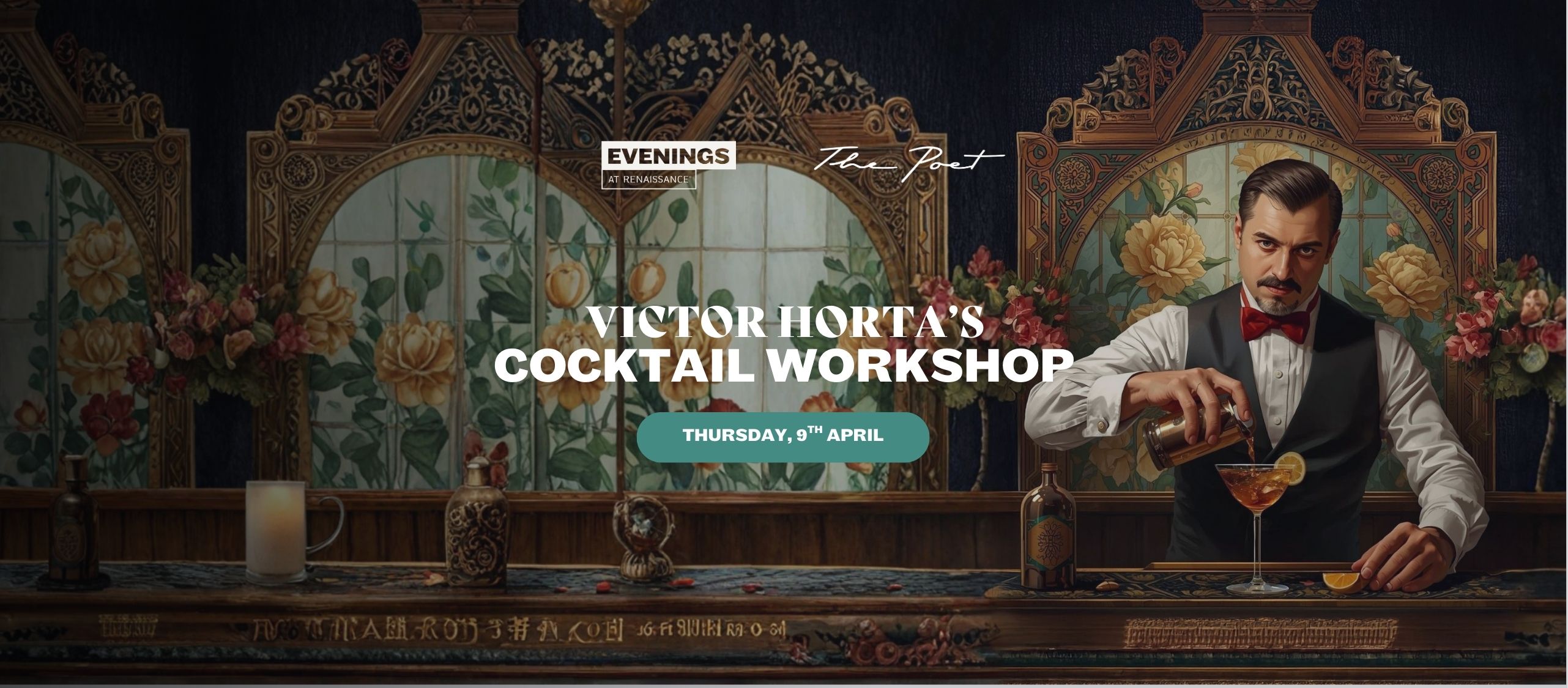 "Art Nouveau Spirits" - Cocktail Workshop Inspired by Victor Horta ...