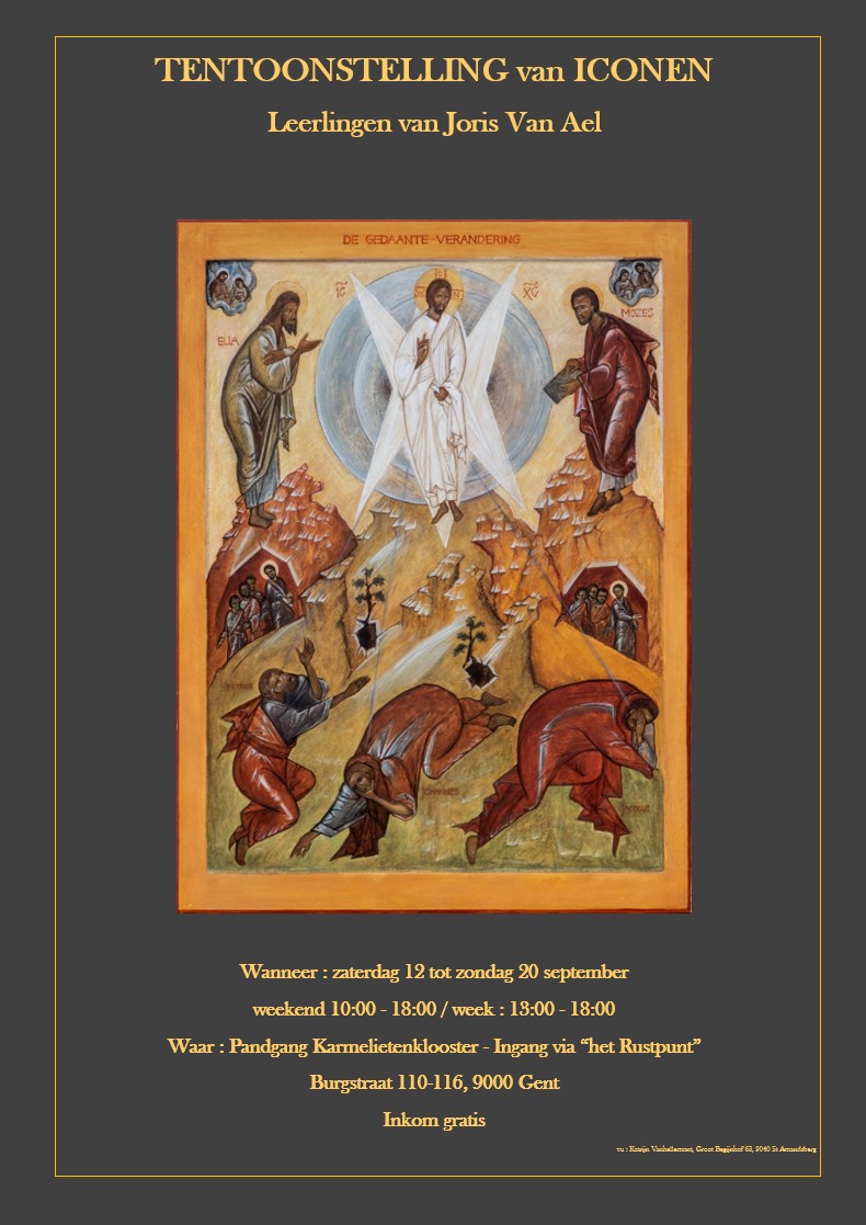 Tentoonstelling van Iconen (leerlingen van Joris Van Ael) in Gent ...