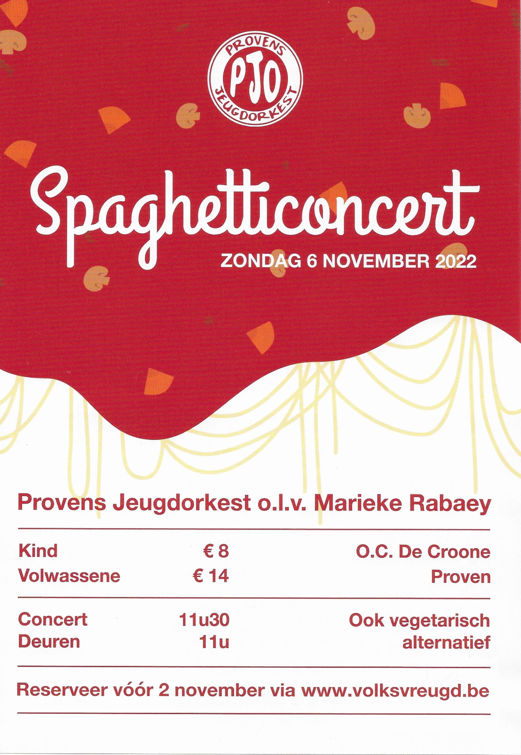 Spaghetticoncert in Proven (Poperinge) - UiTinVlaanderen