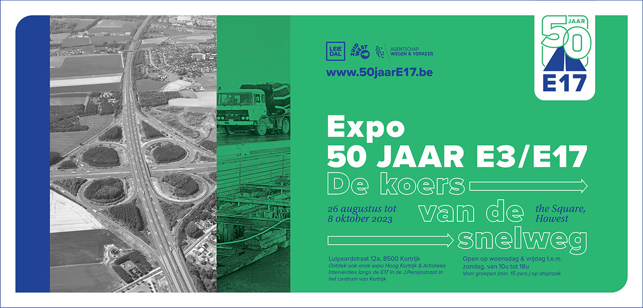Expo 50 jaar E3/E17: de koers van de snelweg in Kortrijk - UiTinVlaanderen